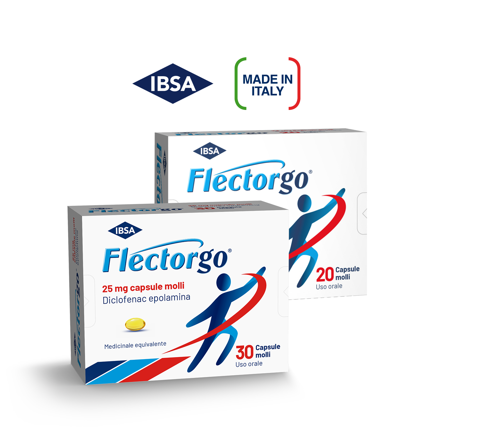 Flectorgo capsule molli: antinfiammatorio orale | Flector